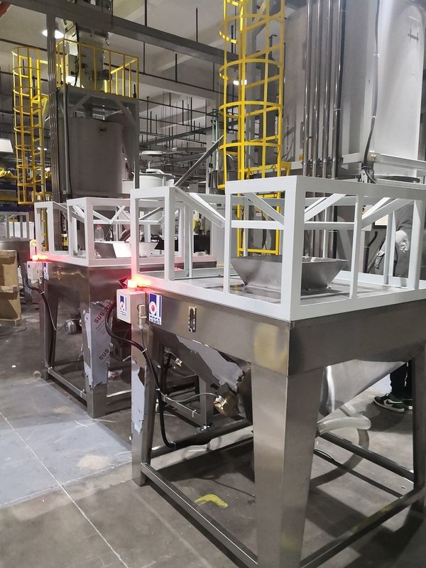 25KG Bulk Bag Dump Station 200L 400L 1000L Big Bag Dumping Station For ...