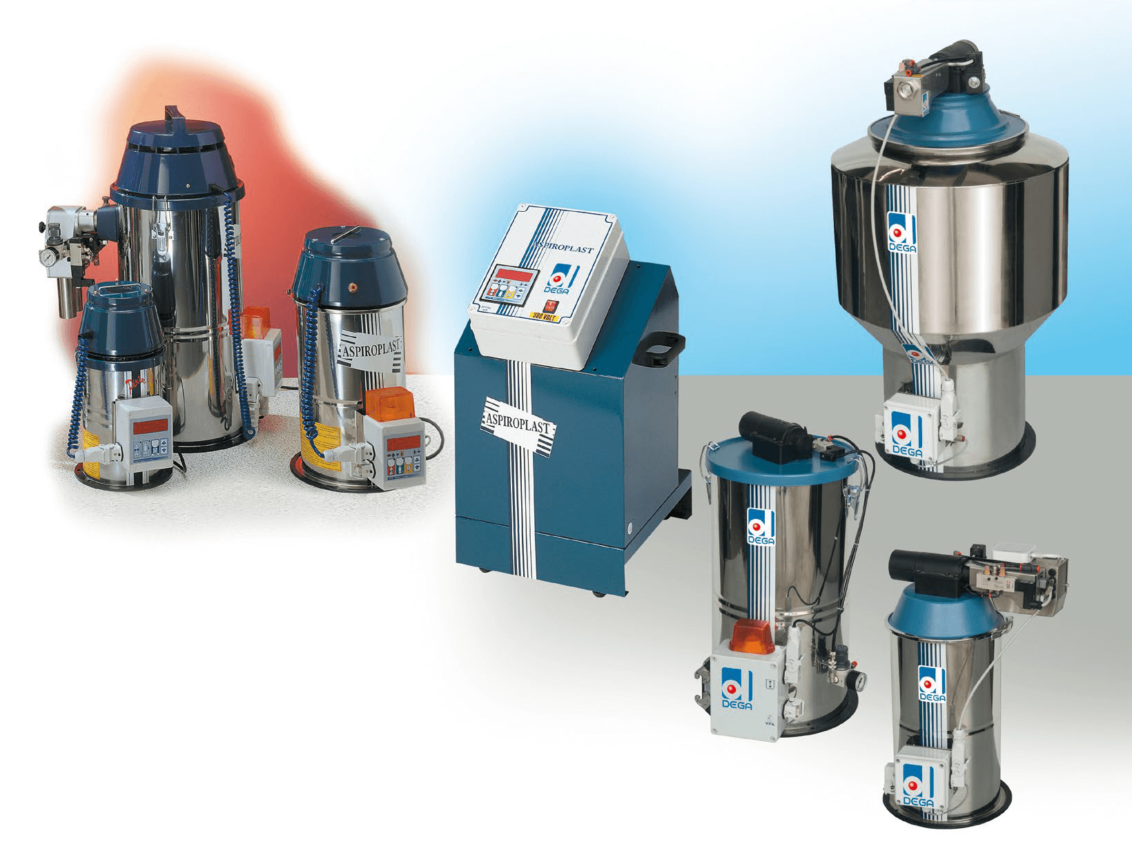 20KG/H-1200KG/H Vacuum Hopper Loader SS Vacuum Loaders For Plastic Pellets